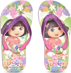 DORA Dora Girls Slip On Slipper Flip Flop Price in India - Buy DORA ...