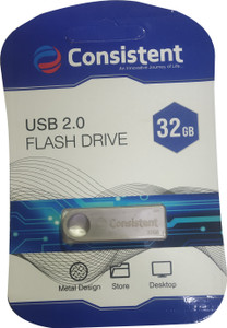 Consistent PenDrive 32GBCTFAS032 32 GB Pen Drive Compatible with Laptop ...