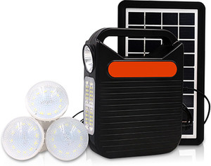 Smuf Portable Inverter with 3 Individual 6 Volt LED Hanging Bulbs With ...