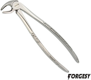 Forgesy TOOTH EXTRACTION FORCEP NO 13 Serrated Forceps Price in India ...