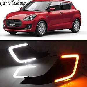 A Square DRL With Indicator For Swift 2018 Models, 2 Pc set, Neon DRL ...