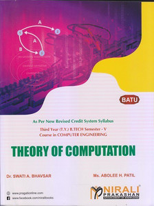 THEORY OF COMPUTATION (For DBATU - Semester 5 - Computer Engg): Buy ...