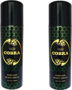 COBRA Green Body Spray ( Pack of 2 ) Perfume Body Spray - For Men ...