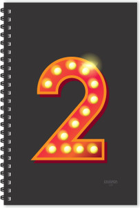 ESCAPER Number 2 - Numeric Diary (Ruled - A5 Size - 8.5 x 5.5 inches ...