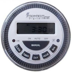 Frontier Digital Timer TM619H-2 30 Amps 5 Pin Microprocessor Control ...