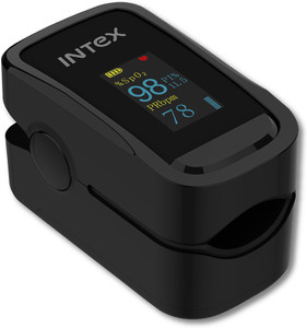 Intex OxiScan Pulse Oximeter with Oxygen Saturation Monitor, Heart Rate ...