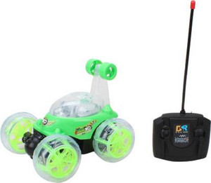 sherra 360 Degrees Rotating Front Axle Spinning Wheels Stunt Car with ...