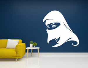 Burhani Decor 58 cm Muslim Libas Girl Wall Decal Sticker (pvc vinyl ...