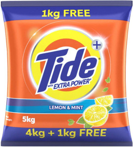 Tide Plus Extra Power Detergent Powder (Lemon & Mint) Price in India ...