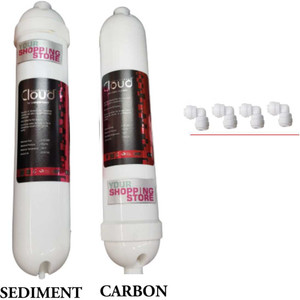 YOUR SHOPPING STORE RO Cloud Inline Set Pre Carbon Filter+ Sediment ...