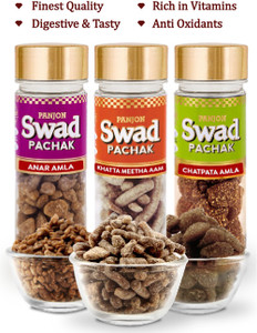 SWAD Khatta Meetha Aam Papad, Anar Amla & Chatpata Amla amla Mouth ...