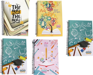 nayan Student Notebook A4 Notebook Single Ruling 200 Pages Price in ...