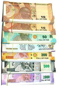 OYD INDIAN FAKE DUMMY NOTES FOR KIDS. Indian Currency Numbers & Maths ...