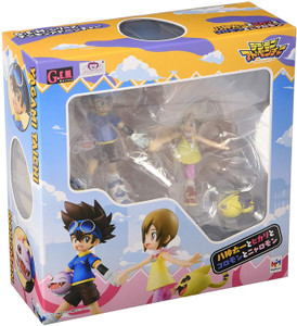 Megahouse Taichi & Hikari with Digimon GEM Series Figure [CAT_7459 ...