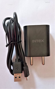 Intex 2 A Wall Charger for Mobile with Detachable Cable - Intex ...