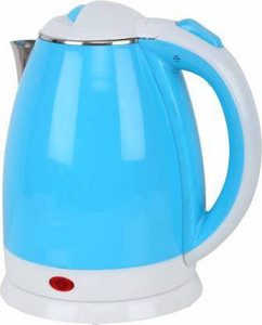 Poweronic Smart Electric Kettle 1.8 Litre Double Body Blue Coated ...