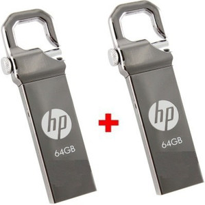 HP V250W USB POENDRIVE 64 GB Pen Drive Compatible with Laptop, Audio ...