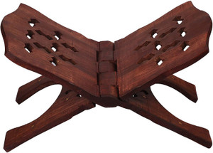 Shv Pooja Book Stand/Rehal/Wooden holy Book Stand/Wooden Book Stand ...