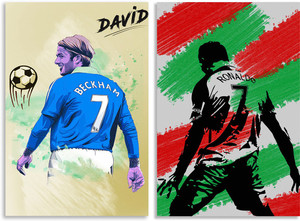 Cristiano Ronaldo CR7 Aggressive Pose & David Beckham Inspirational ...