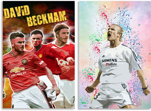 David Beckham Poster & David Beckham Of Inspirational & Quirky Design ...