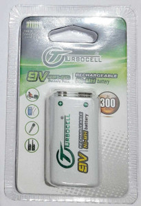 Turbocell 300 maH 9V NiMH Battery - Turbocell : Flipkart.com