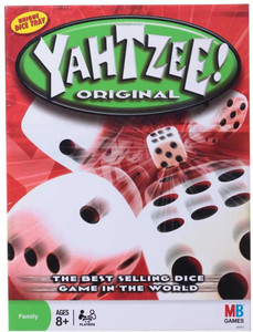 Hasbro YAHTZEE ORIGINAL BOARD GAME FAMILY GAME FUN GAME FOR ALL Party ...