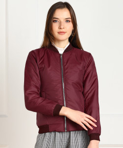 PROVOGUE Full Sleeve Solid Women Jacket - Buy PROVOGUE Full Sleeve ...