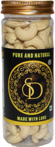 SD Cashew Nuts / Kaju 175 Grams (Pack of 1) Cashews Unbroken Cashews ...