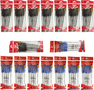 Cello 40 STYLO BALL PEN (BLUE ) + 40 STYLO BALL PEN ( BLACK ) Ball Pen ...