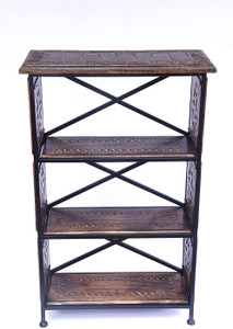 Amaze Shoppee Wrought Iron Rack shelf Iron Wall Shelf Price in India ...