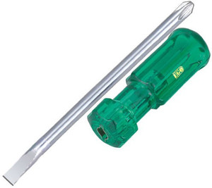 pye PTL screw drivers transparent plastic handle (unbreakable) two in ...