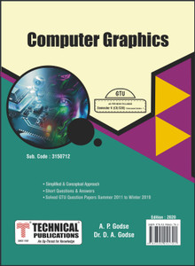 Computer Graphics for GTU 18 Course (V - CE/CSE/Prof. Elec. 1 - 3150712 ...