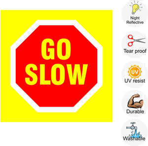 pilot18 GO SLOW Emergency Sign Price in India - Buy pilot18 GO SLOW ...