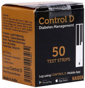 Control D 501517 50 Glucometer Strips Price in India - Buy Control D ...