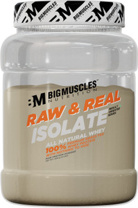 BIGMUSCLES NUTRITION Raw & Real Whey Isolate Whey Protein Price in ...