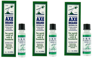 Axe Brand Universal oil 3ml Pack of 3 [Made in SINGAPORE] Liquid - Buy ...