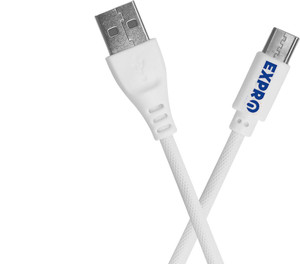 Expro USB Type C Cable 2.4 A 1 m Copper Braiding C-Type Liner Design 1 ...