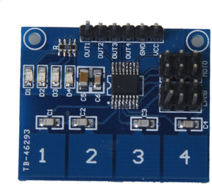 EMERGING TECHNOLOGIES TTP224 4 Channel Digital Touch Sensor Module ...