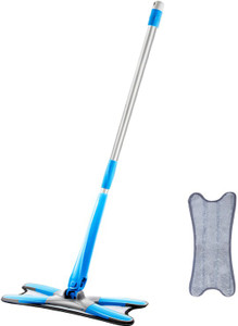 US1984 Easy Self-Wringing Microfiber Flat X Shape Mop for Home Kitchen ...