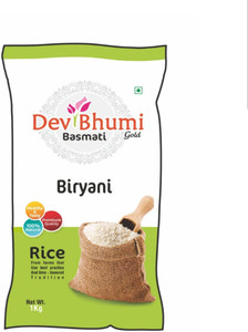 dev bhumi BIRYANI 1 KG Basmati Rice (Long Grain, Steam) Price in India ...