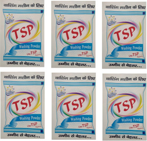 TSP Washing Powder For Washing Machine - Pack of 6 Detergent Powder 6 ...