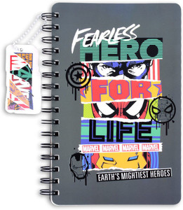 Doodle Avengers Tag Notebook A5 Notebook Ruled 160 Pages Price in India ...