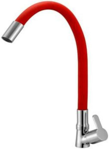 Floyd EVA Flexible Swan Neck Red Pillar Tap Faucet Pillar Tap Faucet ...
