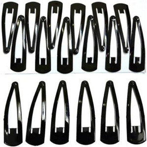 JMJ Daily Use Black Metal Triangle Tick tack Hair Pins for Girls ...