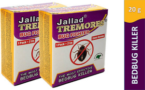 Jallad Tremores Bed Bug Killer - Pest Control 20 gms (Pack of Two ...