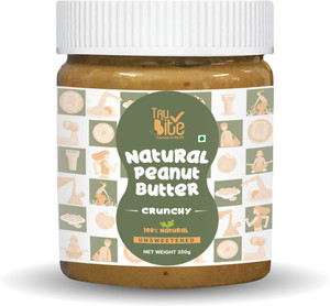 Trubite Natural Peanut Butter (Crunchy) Price in India - Buy Trubite ...