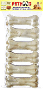 PET HOOD Dog Chew Bone 3 inch - 6 Pc Pack , Bones for Dogs, Dog Snacks ...