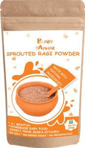 baby aahar Sprouted Ragi Powder (200 grams) (Rich in Protein) Cereal ...