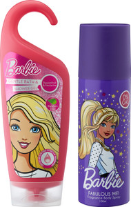 BARBIE Gentle Bath N Shower Gel 200ml With Fragrance Body Spray ...