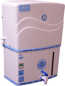 Cleanwell HEAVY DUTY PLUS 12 L RO + UV + UF + TDS Water Purifier ...